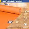 Amazon.com: Vanhench Orange Wrapping Paper Roll 17.5"×963" (80/1/4FT ...