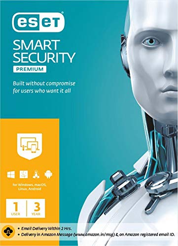 ESET Smart Security Premium 1 User, 3 Year (Email Delivery in 2 Hours ...
