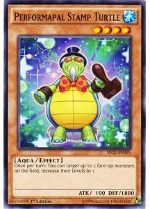 Amazon.com: YU-GI-OH! - Performapal Stamp Turle (SECE-EN005) - Secrets ...