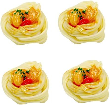 Amazon.com: LONG XIN SERIES 4 Pcs Artificial Shrimp Pasta Noodles Fake ...