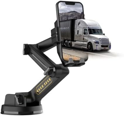 Truck Phone Holder Mount Heavy Duty Super Suction Cup, Cell Phone ...