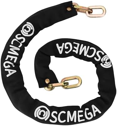Amazon.com: SCMEGA Heavy Duty Security Chain 4ft x 5/16"(8mm) Hardened ...