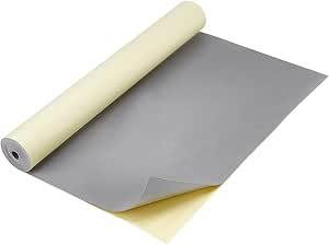Amazon.com: BENECREAT 78.7x15.7 Inch Light Grey Self-Adhesive EVA Foam ...