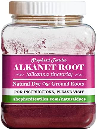Amazon.com: Shepherd Textiles Alkanet Root Natural Dye, 4 oz.