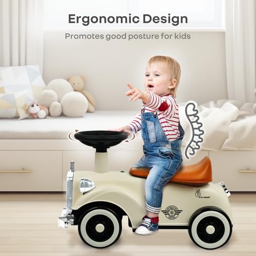 R for Rabbit Speedster Royal Ride on Car for Kids, Baby Vintage Looks ...