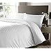Hanfords Satin Stripe 400 Thread Count 100% Egyptian Cotton Duvet Cover ...