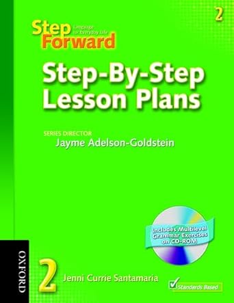 Amazon.com: Step Forward 2 Step-by-Step Lesson Plans with Multilevel ...