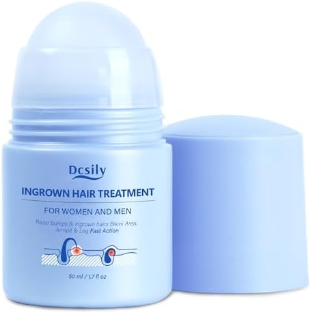 Amazon.com: Ingrown Hair Treatment Serum Roll-on: Razor Bump Treatment ...