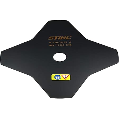 Stihl 4001 713 3803 Lame en métal 8 dents 230 mm (Import Grande ...
