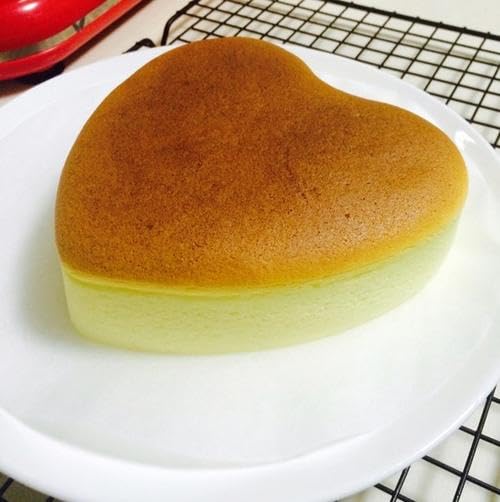 Snapklik.com : 10 Inch Heart Shaped Cake Pan, Aluminum Heart Cake Mold ...