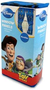Amazon.com: Disney Toy Story Curtains Window Panels | The Pair Measures ...