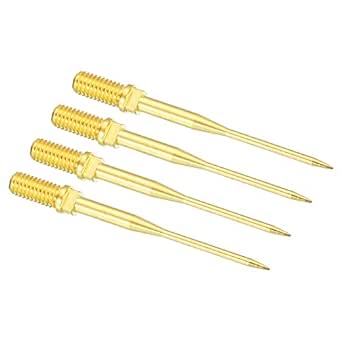 PATIKIL 1mm Test Probe Pins, 4 Pcs Copper Multimeter Test Lead ...