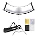 Neewer Clamshell Light Reflector Diffuser with Carrying Bag, 66”×24 ...