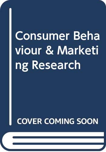 Buy Consumer Behaviour & Marketing Research Book Online at Low Prices ...