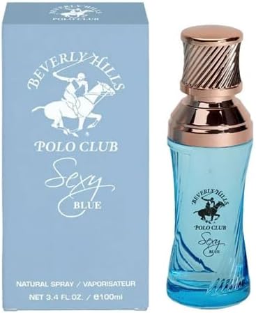 Amazon.com: Beverly Hills Polo Club Sexy Blue 3.4 FL. OZ. Eau de Parfum ...