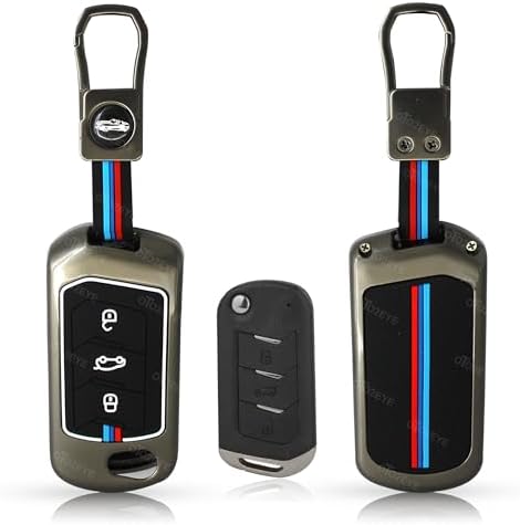 OTO2EYE Premium Metal Key Cover Compitable for Compatible with Mahindra ...