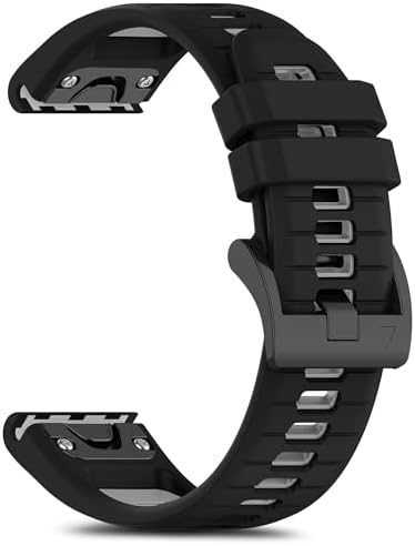 RoYiio Bracelet de Montre en Silicone pour Garmin Fenix/Enduro/Epix ...