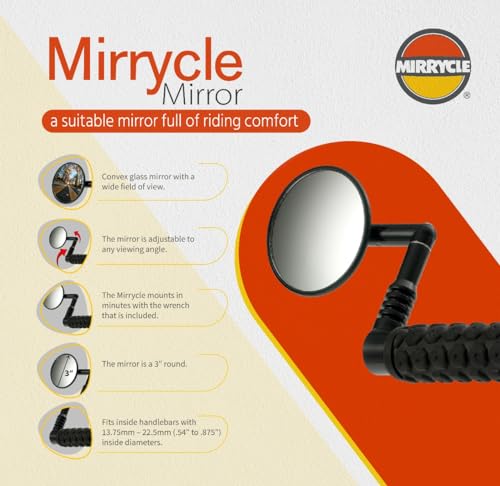 Mirrycle Generic Mountain Bike Mirror - Yorkshire Outdoor Activity Park