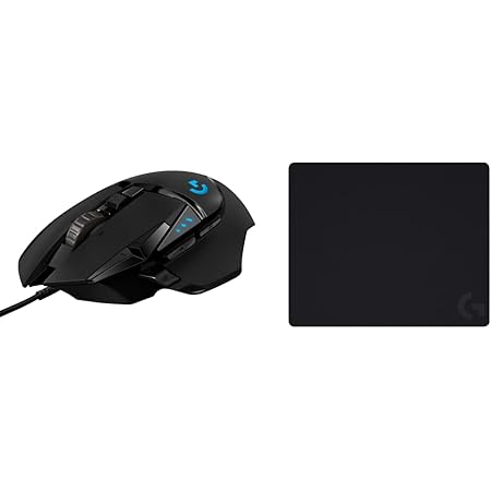 Amazon.com: Logitech G502 Hero High Performance Wired Gaming Mouse, On ...