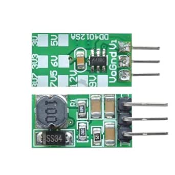 Amazon.com: 120V | New Dd4012Sa 1A Dc 5V 6V 9V 12V 24V to Dc 3.3V 5V 7V ...
