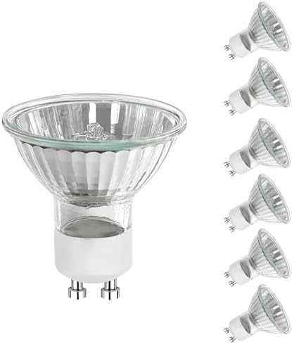 Trubuyware GU10 50W Halogen Light Bulbs, GU10 Halogen Spotlight Bulbs ...