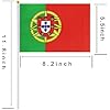 Amazon.com : 25 Pack Hand Held Small Mini Flag Portugal Flag Portuguese ...
