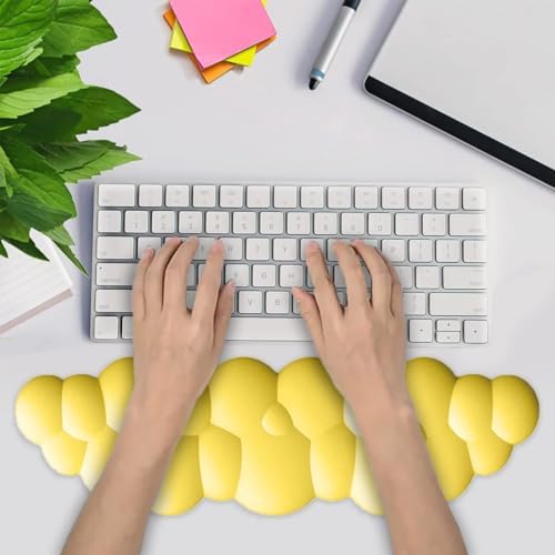 Amazon.com : Cloud Keyboard Wrist Rest - Ergonomic Design, High-Density ...