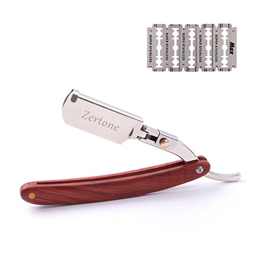 Reviews for Zertone Straight Edge Razor Natural Wood Scale ...