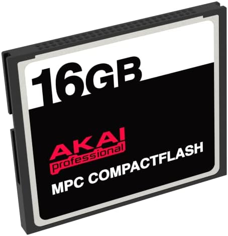 Amazon.com: AKAI 16GB CompactFlash CF Memory Card for MPC 500, MPC 1000 ...