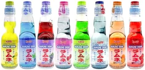 Amazon.com : Ramune Japanese Soda, Variety Pack – 8 Flavors in Sprout ...