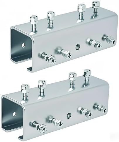 Amazon.com: eoere 2 PCS U Shaped Splice Fittings Strut Connector ...