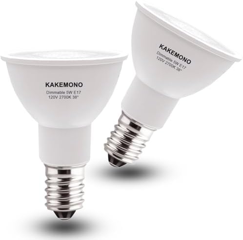 E17 LED Spotlight Bulb Dimmable 40W Halogen Replacement E17 ...