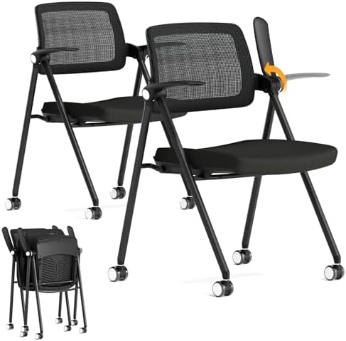 Amazon.com: BROBRIYO PRO, Stackable & Foldable Conference Room Chairs ...