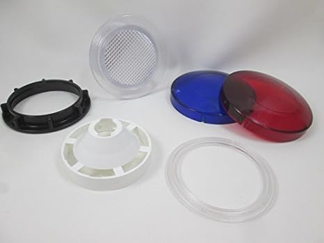 Amazon.com: Spa Hot Tub Clear Light Lens 3 1/4" Face 2 1/2" Hole How to ...