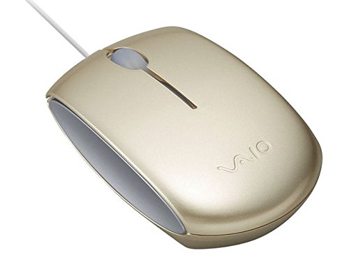 Sony VAIO VGP-UMS20/N - Mouse - Optical - Wired - USB - Champagne Gold ...