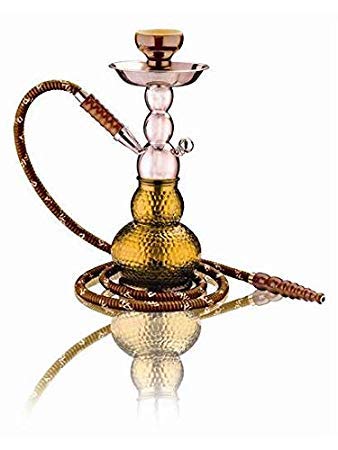 True Handmade 14 inch Yellow Maya Shisha Hukaa : Amazon.in: Home & Kitchen