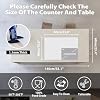 Buy Thick Silicone Counter Mat Large 23.4"by15.6", Heat Resistant Mat ...