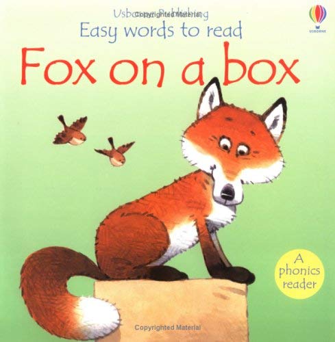 Fox on a Box (Usborne Easy Words to Read) : Cox, Phil Roxbee ...