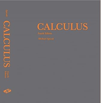 Calculus, 4th edition: Spivak, Michael: 9780914098911: Books - Amazon.ca