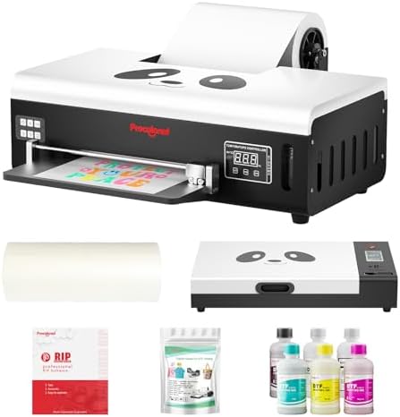 Amazon.com: Procolored F13 Pro Panda DTF Printer A3 Dual XP600 13 ...