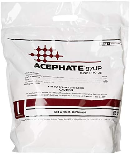 Amazon.com: Acephate 97UP 10lbs Same Active as Orthene Insect & Fire ...