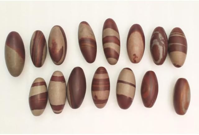 Amazon.com: Narmada shiva Lingam Pocket Stone 1"inch (6 piece Lot ...