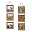 Amazon.com - ccdcc 4x4 Collage Picture Frames Set of 2, Rustic Wooden ...
