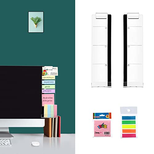 Snapklik.com : MOSISO Acrylic Monitor Memo Board, Message Memo Holders ...