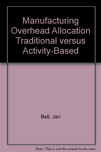 Buy Manufacturing Overhead Allocation Traditional versus Activity-Based ...