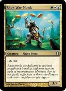 Amazon.com: Magic The Gathering - Rhox War Monk - Shards of Alara ...