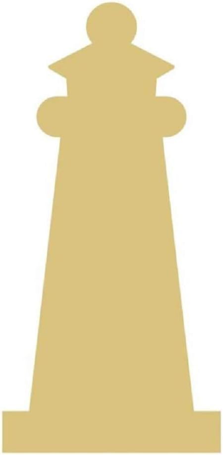 Amazon.com: Lighthouse Cutout Unfinished Wood Beach Decor Summer Door ...