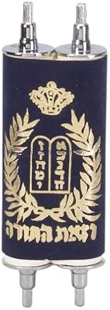 Amazon.com: Torah Printed Mini Deluxe with Metal Rollers: Torah Scroll ...