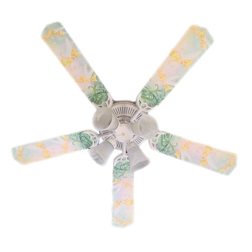 Amazon.com: Ceiling Fan Designers Ceiling Fan, Tinkerbell Fairy Green ...
