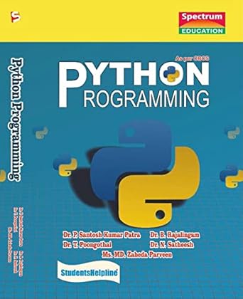 Buy Python Programming with CRT(As per AICTE Model Curriculum 2018 ...